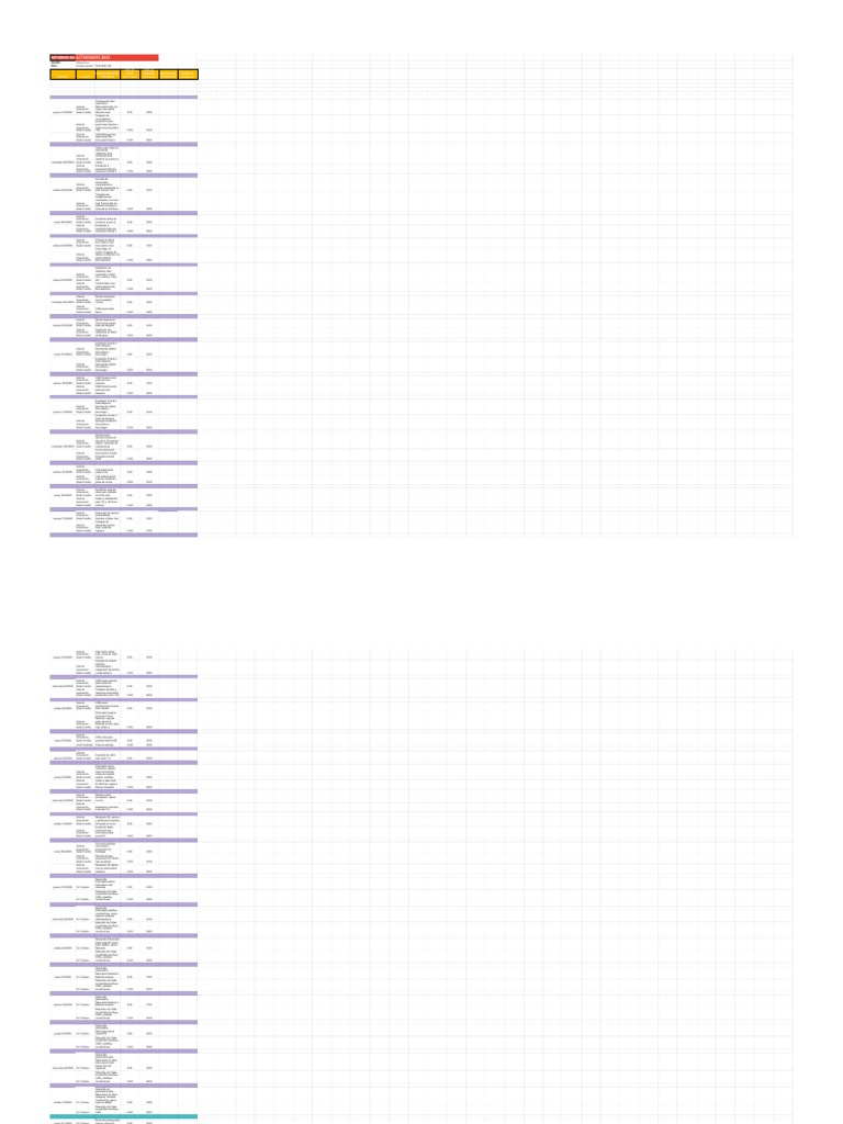 Actividades Diarias 2022 - Manuel Lara - 2021 | PDF