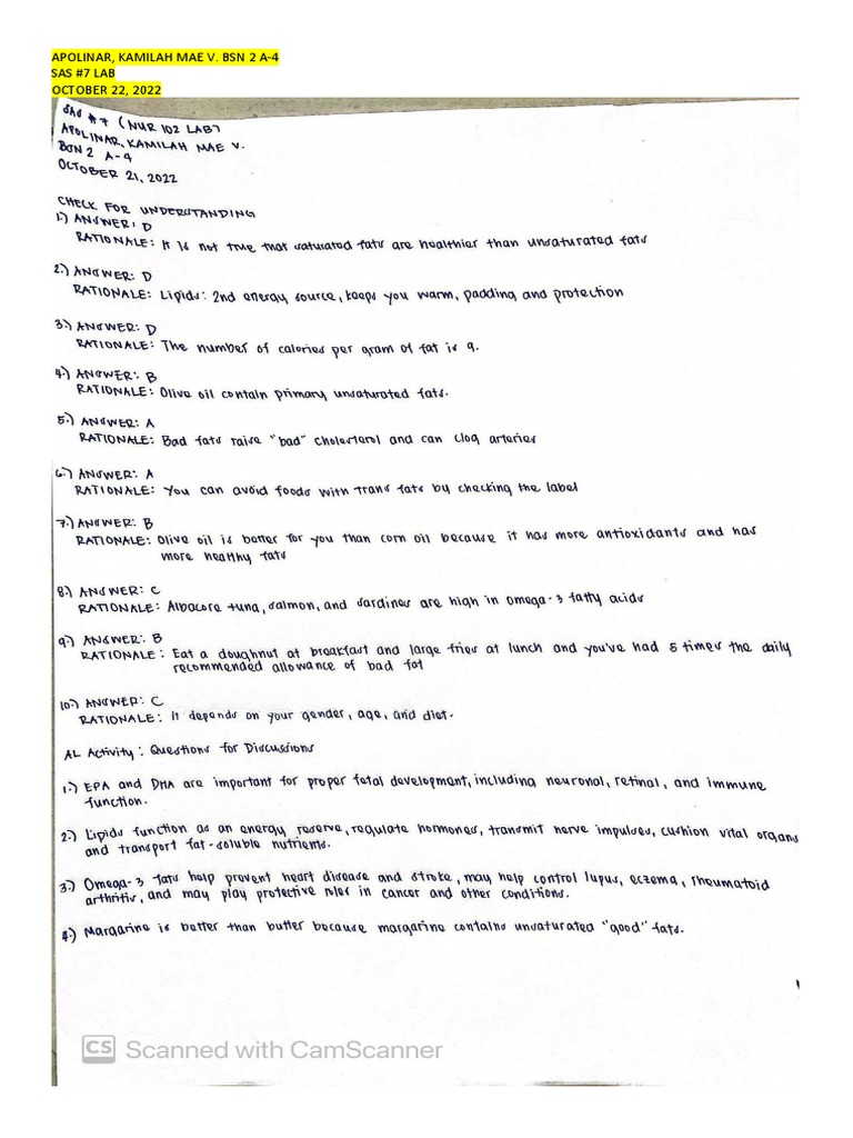 Lab #7 Nur 102 | PDF