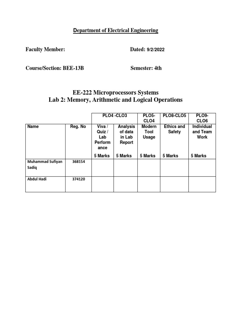 Microprcessor 2 | PDF | Binary Coded Decimal | Central Processing Unit