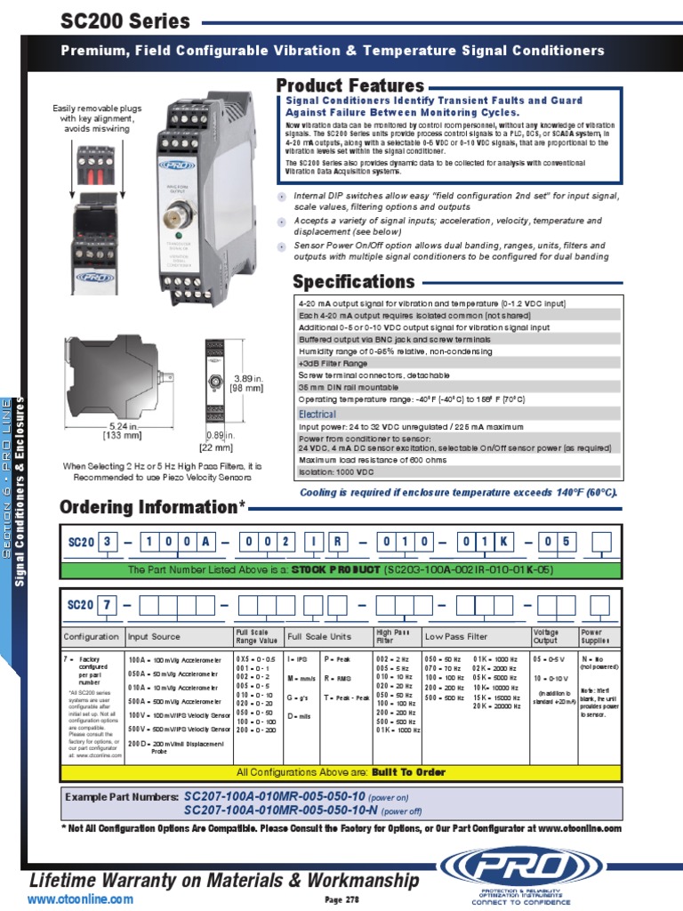 6 Pro SC200 DS | PDF | Electrical Connector | Programmable Logic Controller