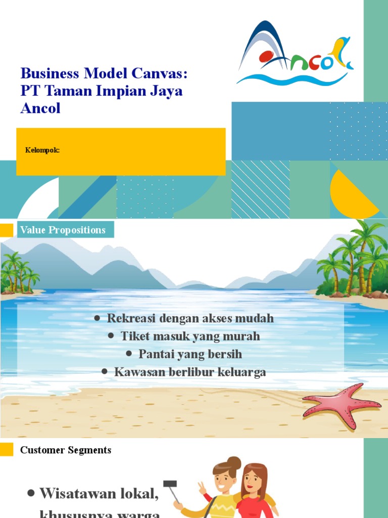 Business Model Canvas Ancol | PDF