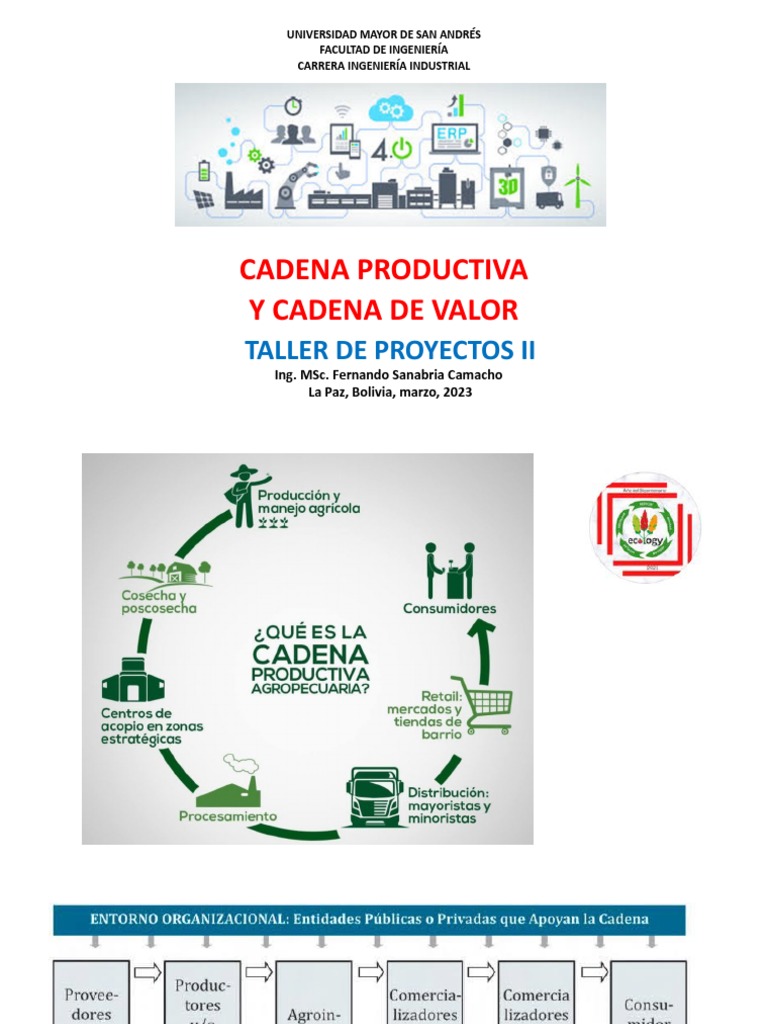 Cadena Productiva y Valor en Ingeniería | PDF | Logística | Cadena de valor