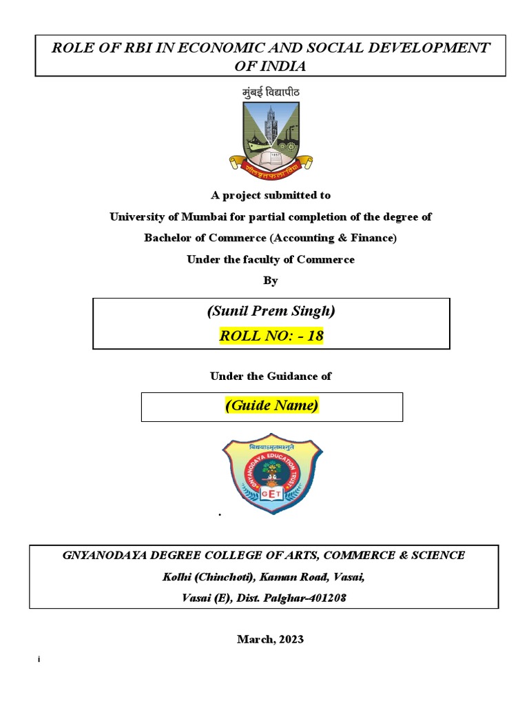 Blackbook Starting Pages Final Revised | PDF
