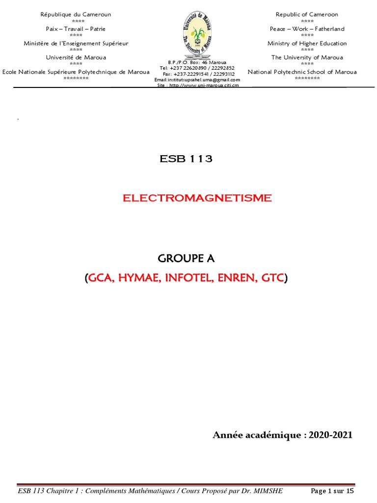 Divergence d'une matrice 3x3 | PDF | Divergence (analyse vectorielle ...
