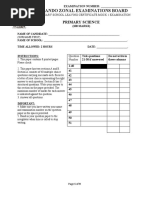 2025 Msce Timetable - Maneb | PDF