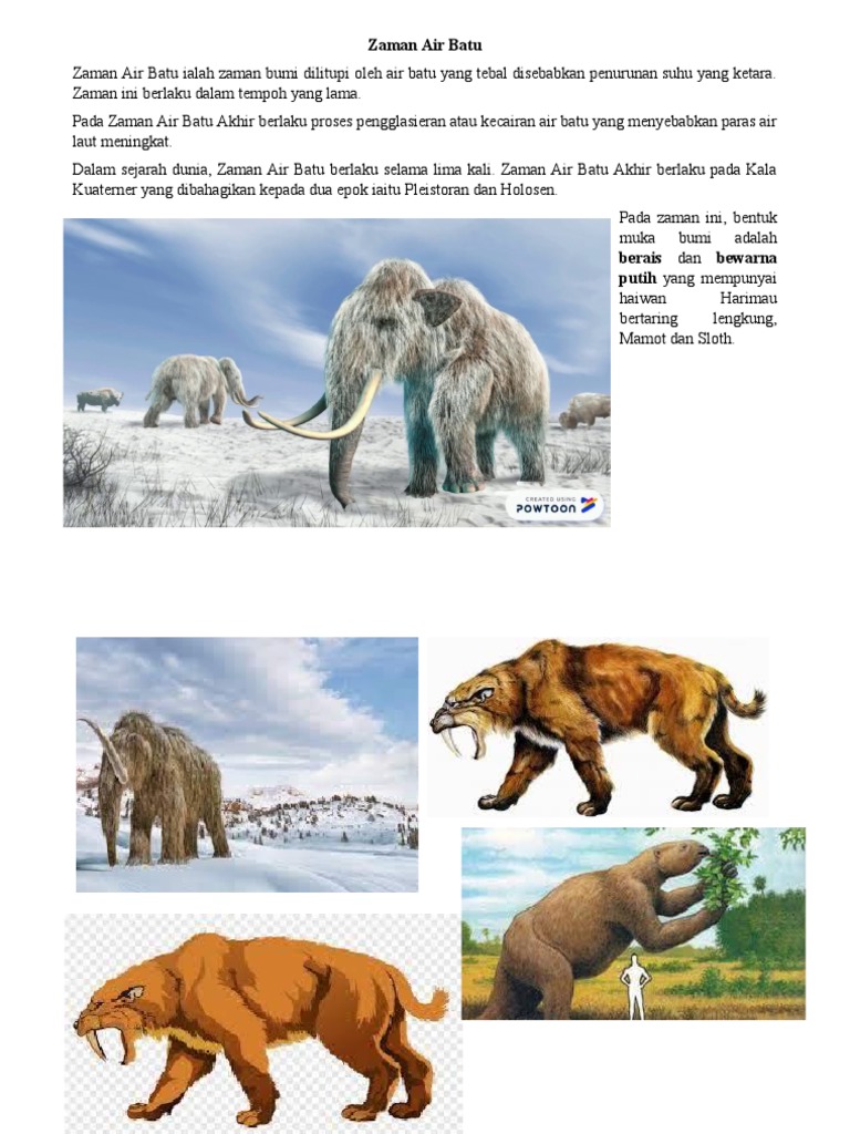 Zaman Air Batu | PDF