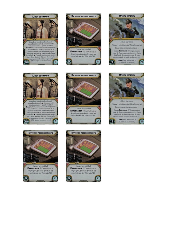 Star Wars Legion Unidades | PDF