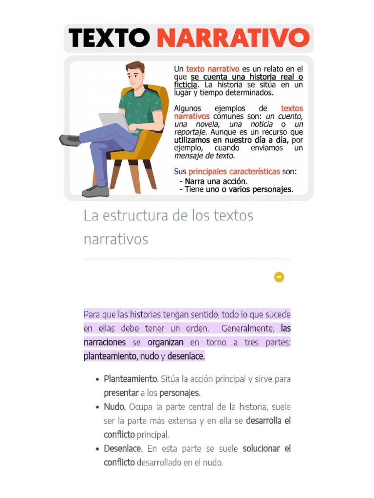 Texto Narrativo | PDF