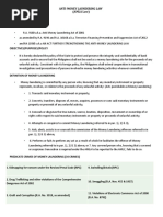 AMLC Registration and Reporting Guidelines | PDF | Money Laundering ...