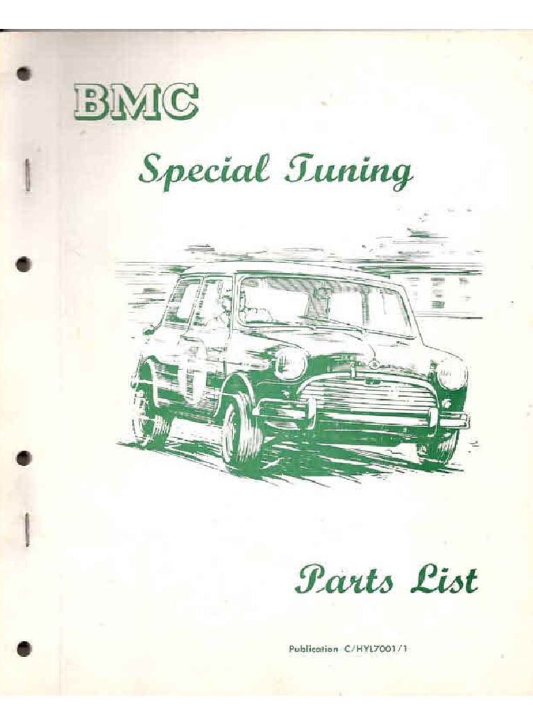 BMC Special Tuning Australian - ST | PDF