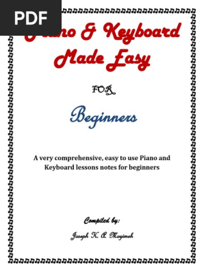 Electronic Keyboard Lessons For Beginners Pdf Qilearn Best Choice