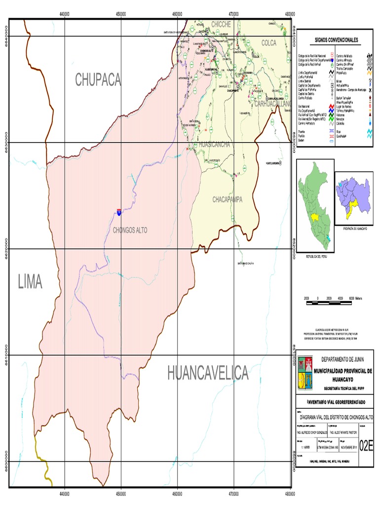 Diagrama Vial Chongos Alto | PDF