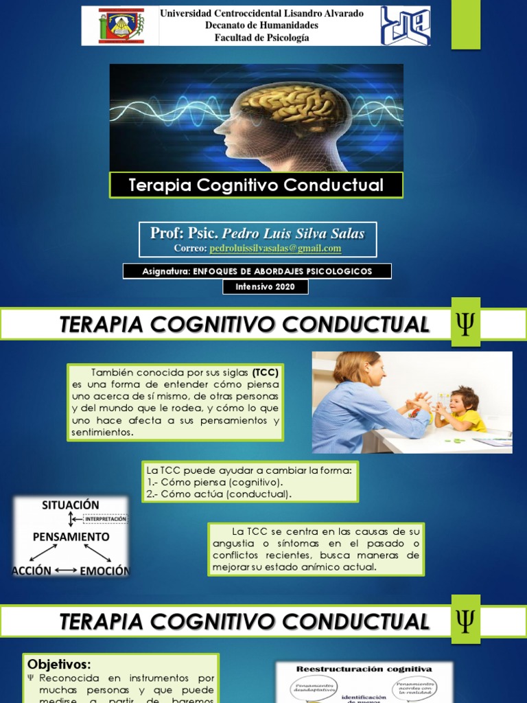 Terapia Cognitivo Conductual | PDF | Terapia de conducta cognitiva ...