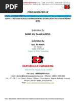 ETP Design Calculation | PDF | Chemistry | Materials