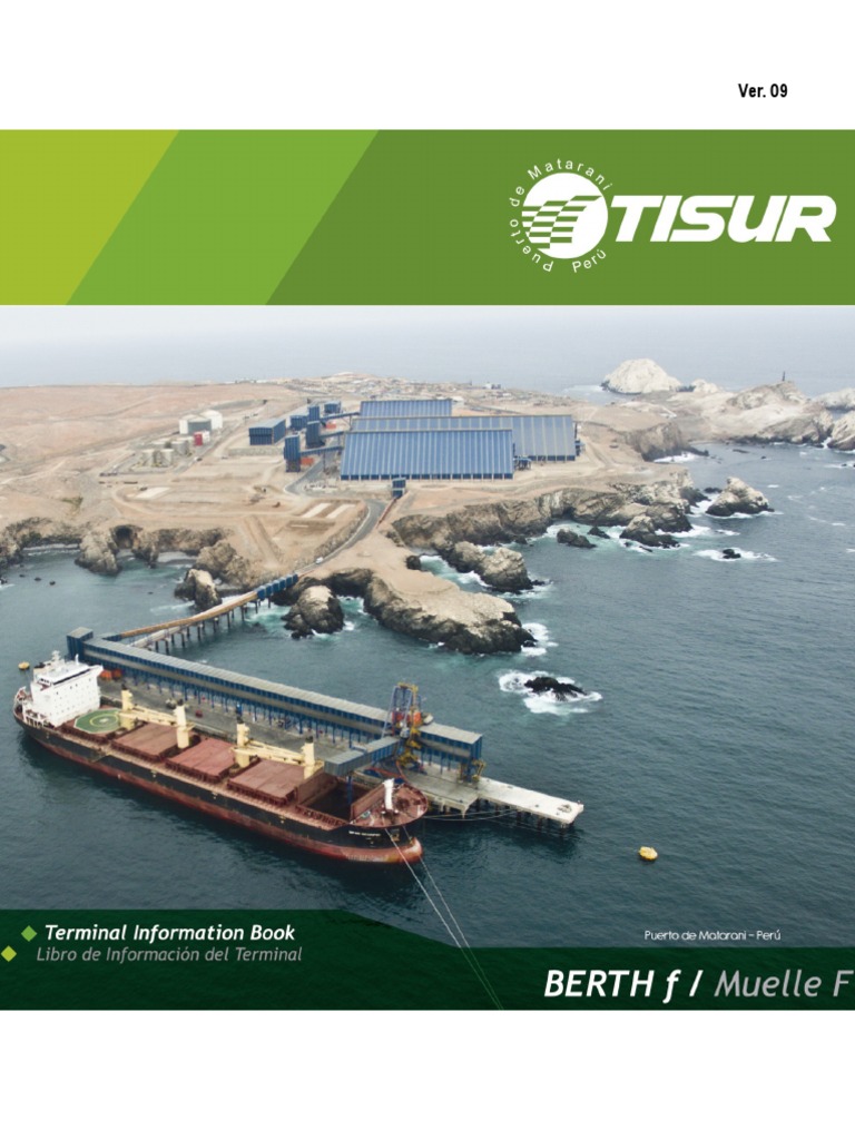 Terminal Information Book - Matarani Port TISUR Pier F Ver. 30-06-2022 V9 | PDF | Envío ...