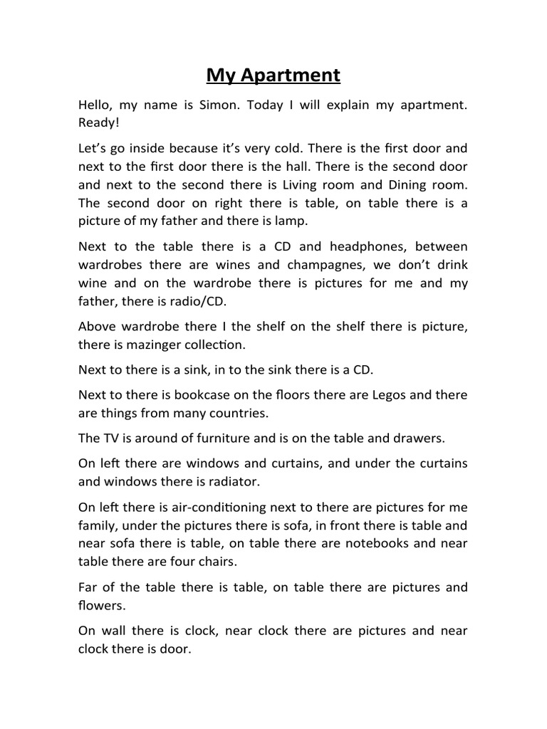 My Apartment | PDF | Bathroom | Home