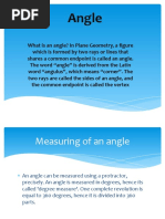 Types of Angles | PDF