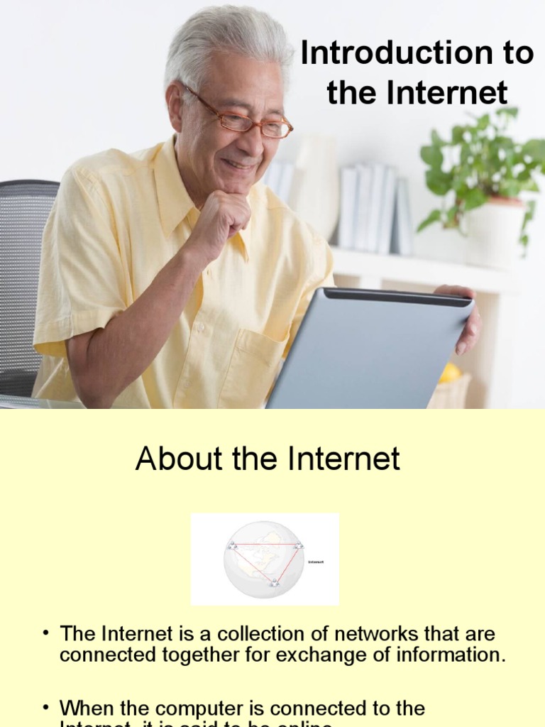 Internet Basics Powerpoint | PDF | World Wide Web | Internet & Web