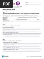 Gold Exp A2P WB Answer Key | PDF