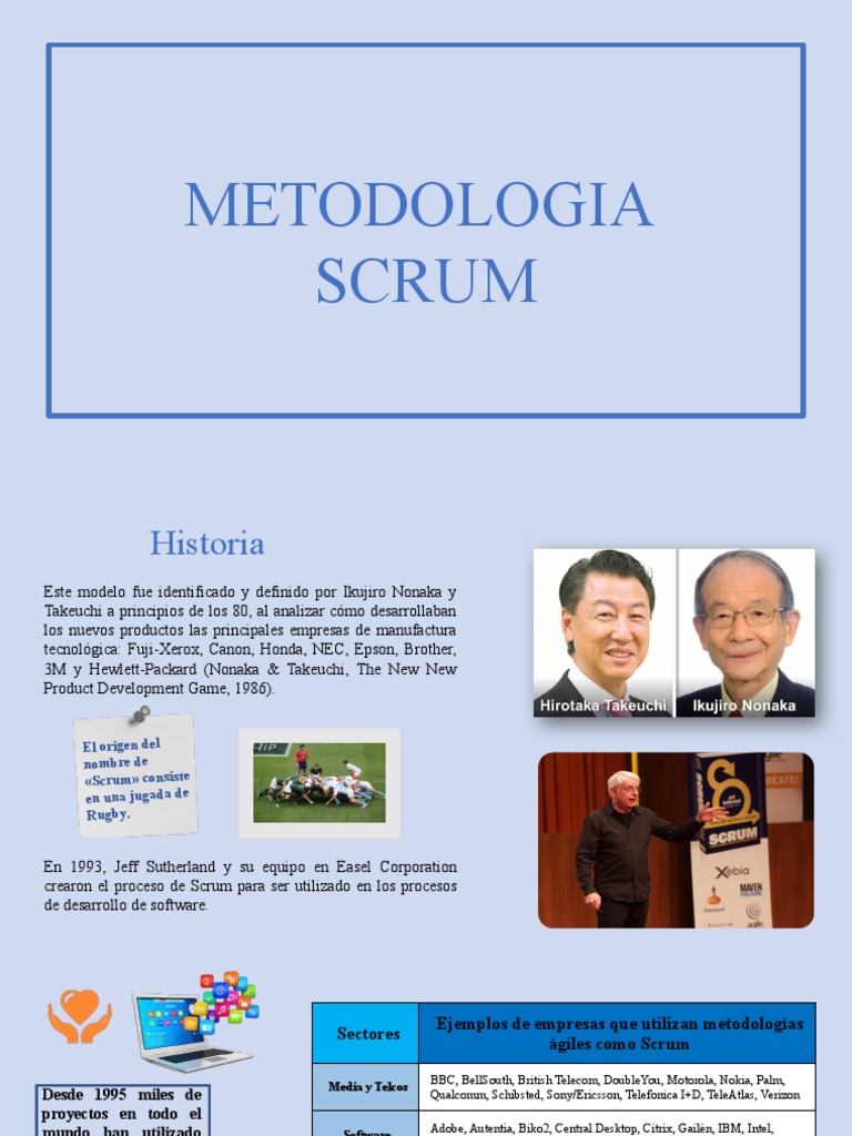 SCRUM | PDF | Scrum (desarrollo de software) | Ingeniería de software