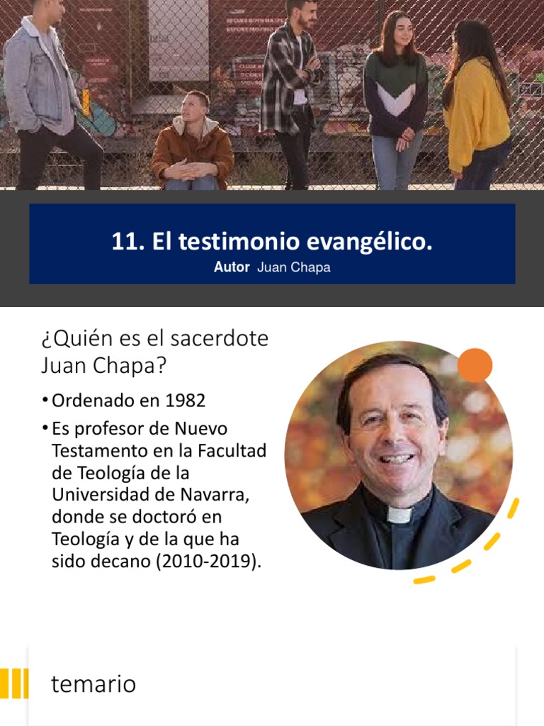 El Testimonio Evangélico Juan Chapa | PDF | Evangelio de Marcos | Jesús
