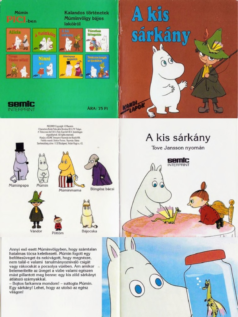 Múmin Piciben 03. A Kis Sárkány 001 | PDF
