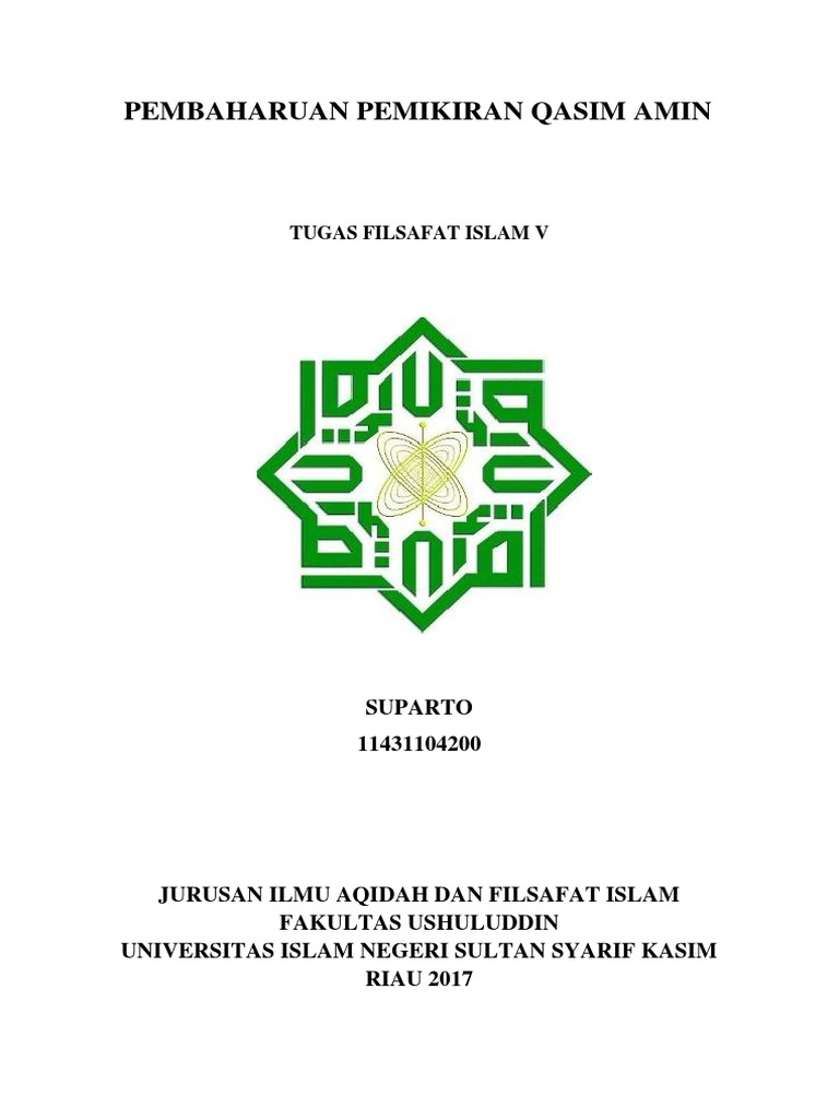 Pemikiran Emansipasi Qasim Amin | PDF