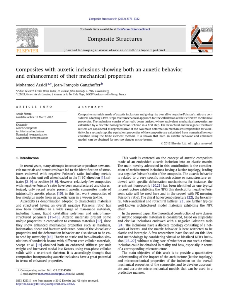 18 ComposStruct94 (2012) 2373-82 Aux-Inclusions | PDF | Composite ...