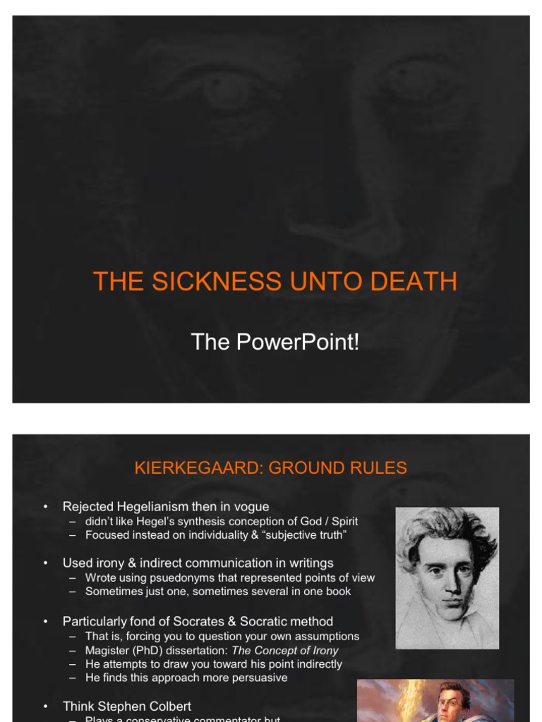 Kierkegaard - Sickness Unto Death | PDF | Forgiveness | Sin