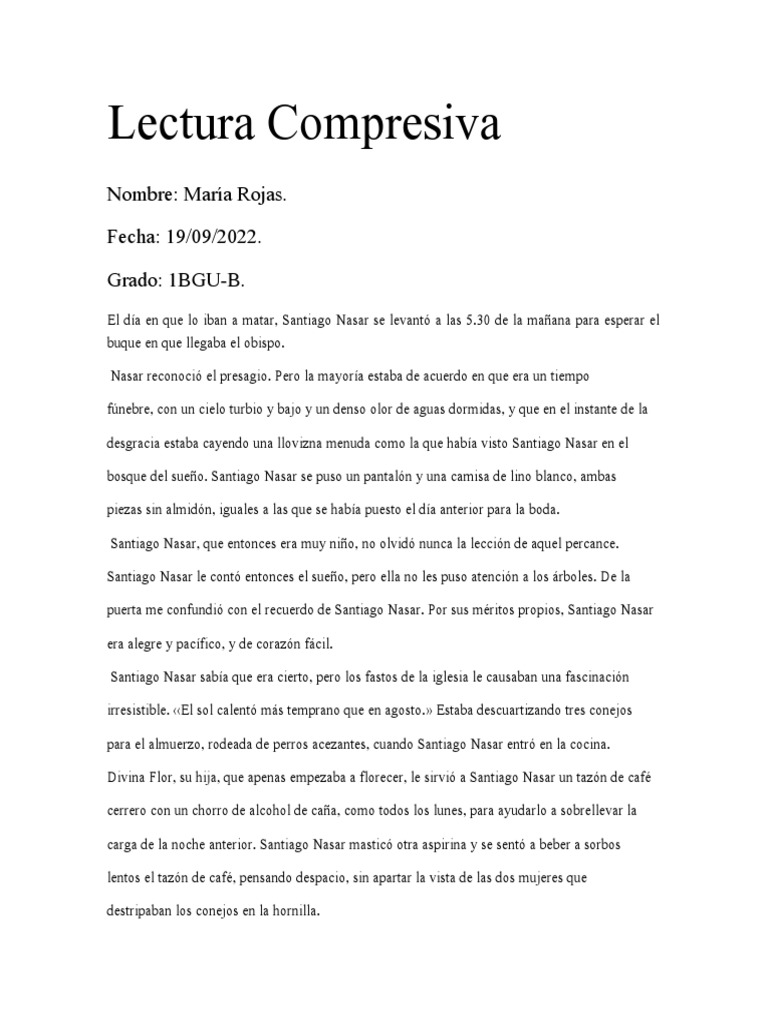 Lectura Compresiva Pdf