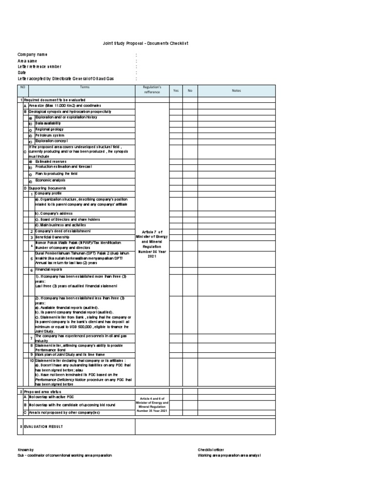 ENG - ID - JSA Checklist | Download Free PDF | Hydrocarbon Exploration | Hydrocarbons