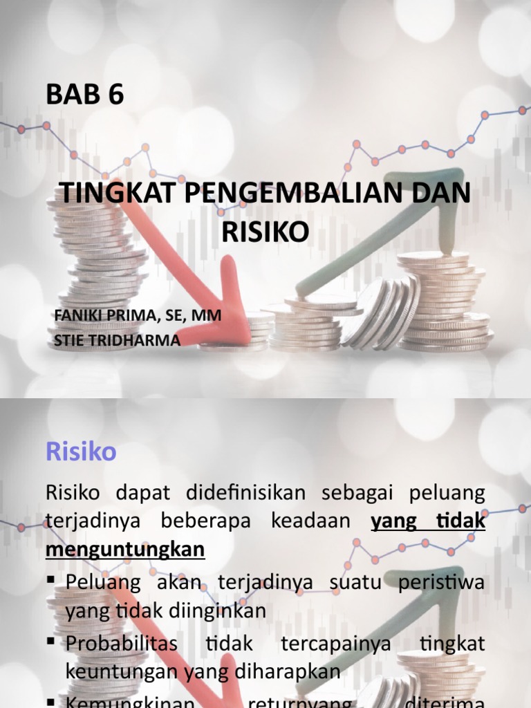 Tingkat Pengembalian Risiko | PDF