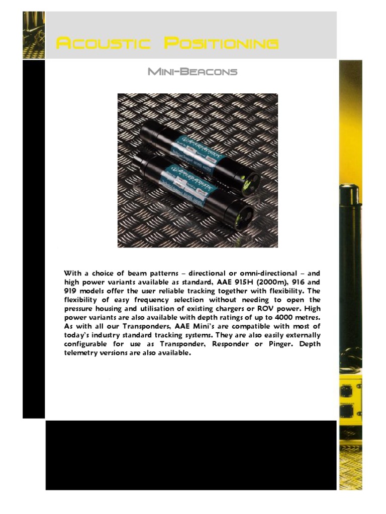 91X Mini Beacons | PDF | Battery Charger | Electronics