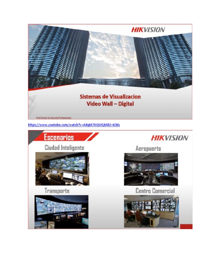 Video Wall Hikvision | PDF
