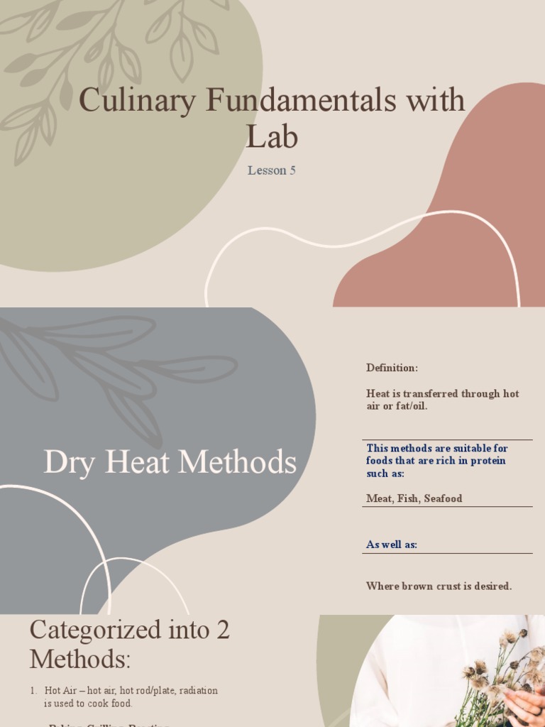 Lesson 4 Class Notes | PDF | Grilling | Roasting