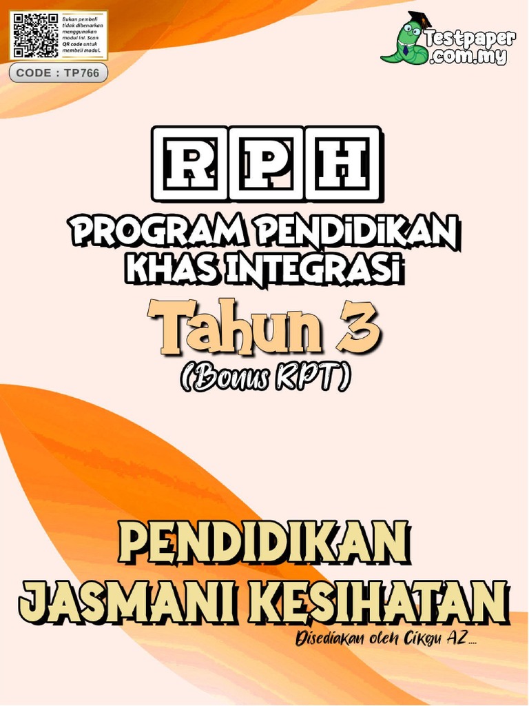 RPH PJK Tahun 3 Unit 6 Cerianya Pagi Ini | PDF