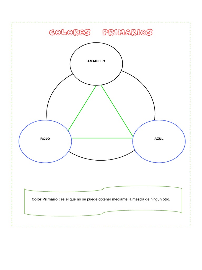 Colores Primarios y Secundarios | PDF