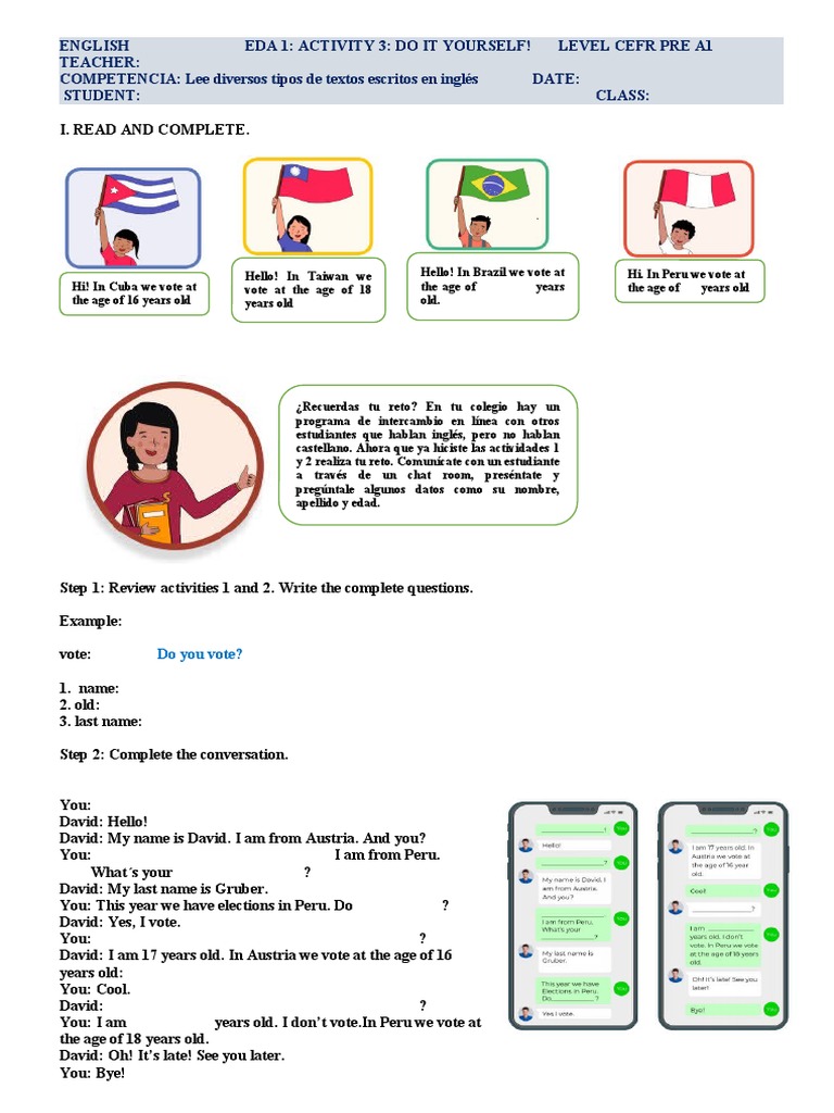 Do You Vote-Pre-A1 | PDF