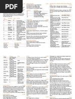 Cheat Sheet Actions and Activities in Pathfinder Second Edition | PDF ...