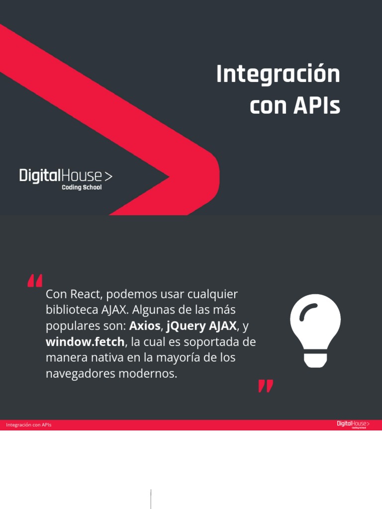 Integración de Apis Con React. | PDF | Desarrollo de software ...
