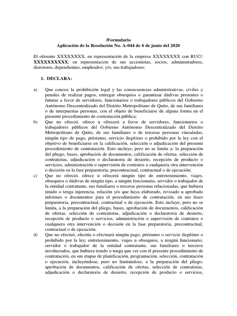 Formulario de Estrategia de Contratación | PDF | Regulación | Gobierno