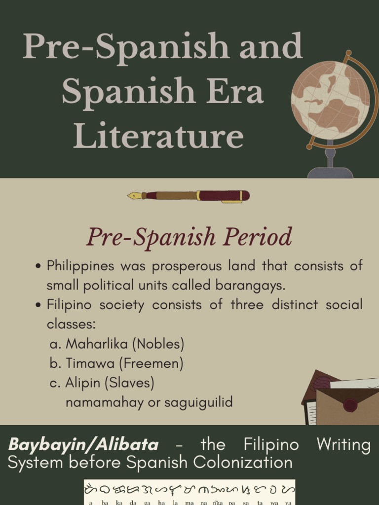 Pre-Spanish and Spanish Era Literature | PDF | Deities | Philippines