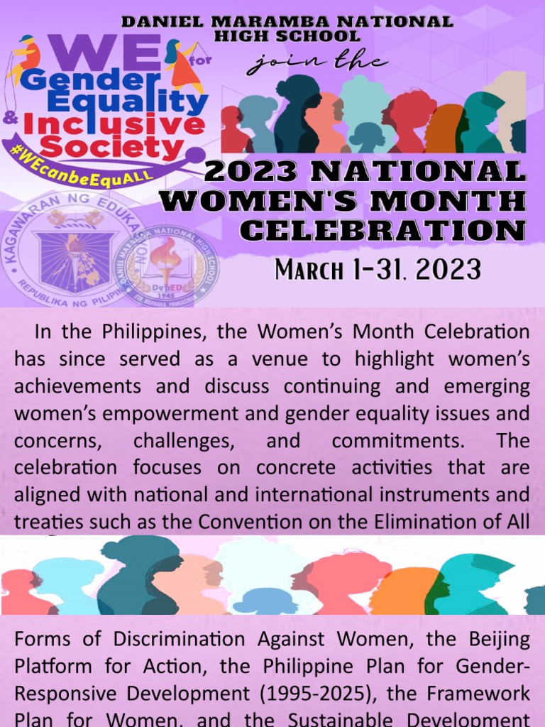 Womens Month | PDF | Corazon Aquino | Philippines