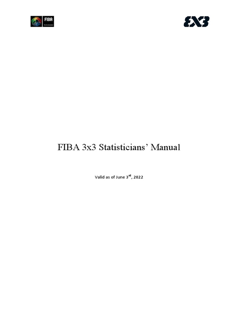 A Guide to 3x3 Basketball Statistics: Documenting Player Performance ...