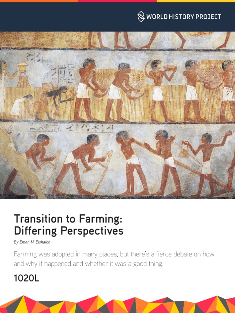 Transition To Farming Differing Perspectives - 1020L | PDF ...