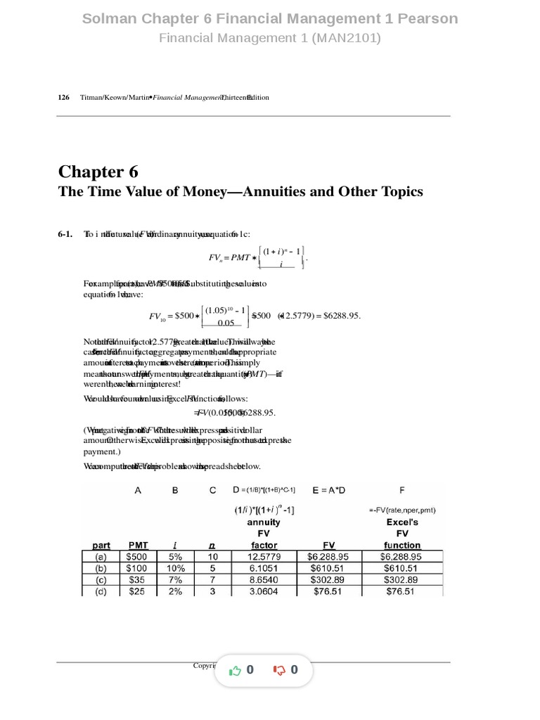 Solman Chapter 6 Financial Management 1 Pearson - Compress | PDF Solman Chapter 6 Financial Management 1 Pearson - Compress | PDF