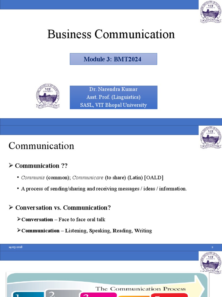 Business Communication | PDF | Communication | Cognition