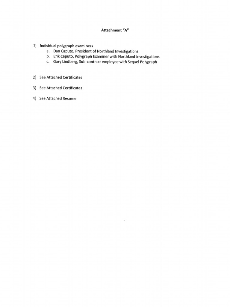 Arizona Polygraph Procurement | PDF