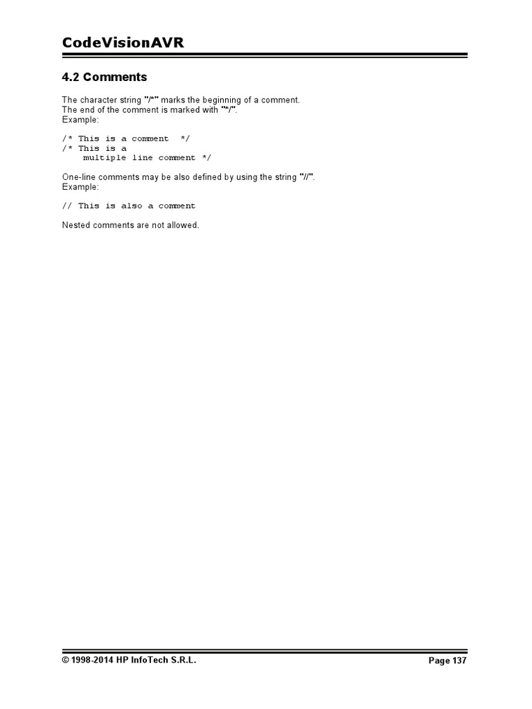 Codevisionavr User Manual 13tr Pdf Integer Computer Science