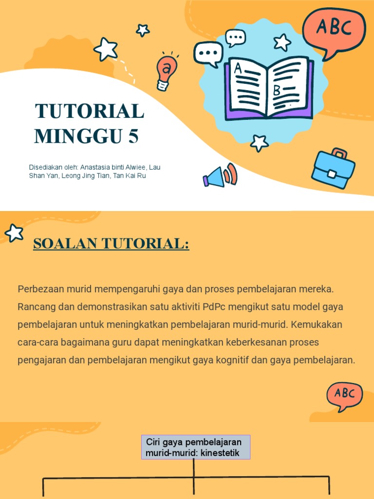 MINGGU 5 TUTO EDUP 3113 | PDF
